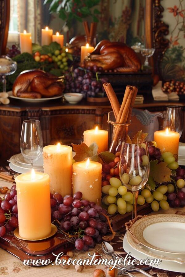 5 Easy Thanksgiving Table Settings and Tablescapes for an elegant ...