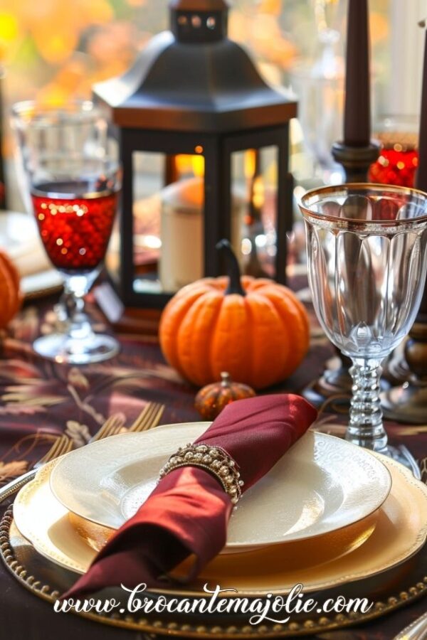 5 Easy Thanksgiving Table Settings and Tablescapes for an elegant ...