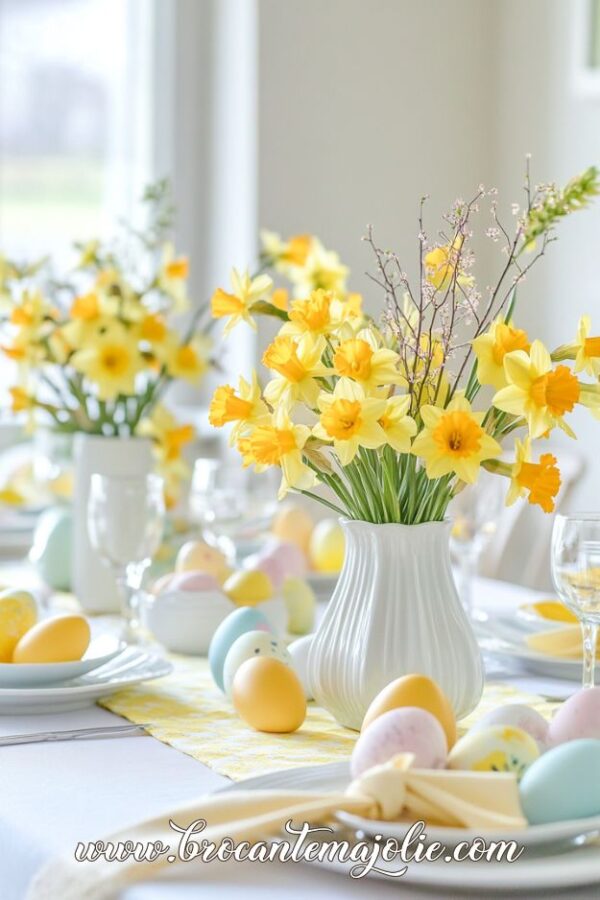 Elegant Easter Table Settings with Decorations That Impress Every Time - Brocante Ma Jolie