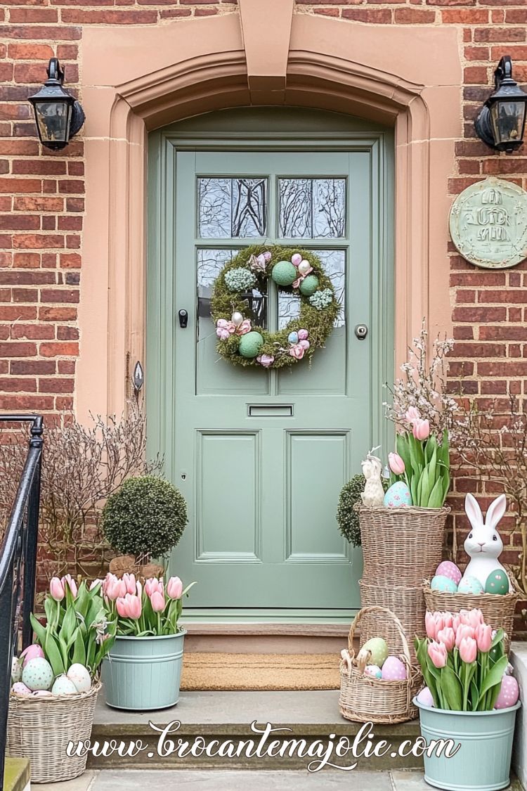 Easter Porch Decor Ideas for an Enchanting outdoor Spring Look ...