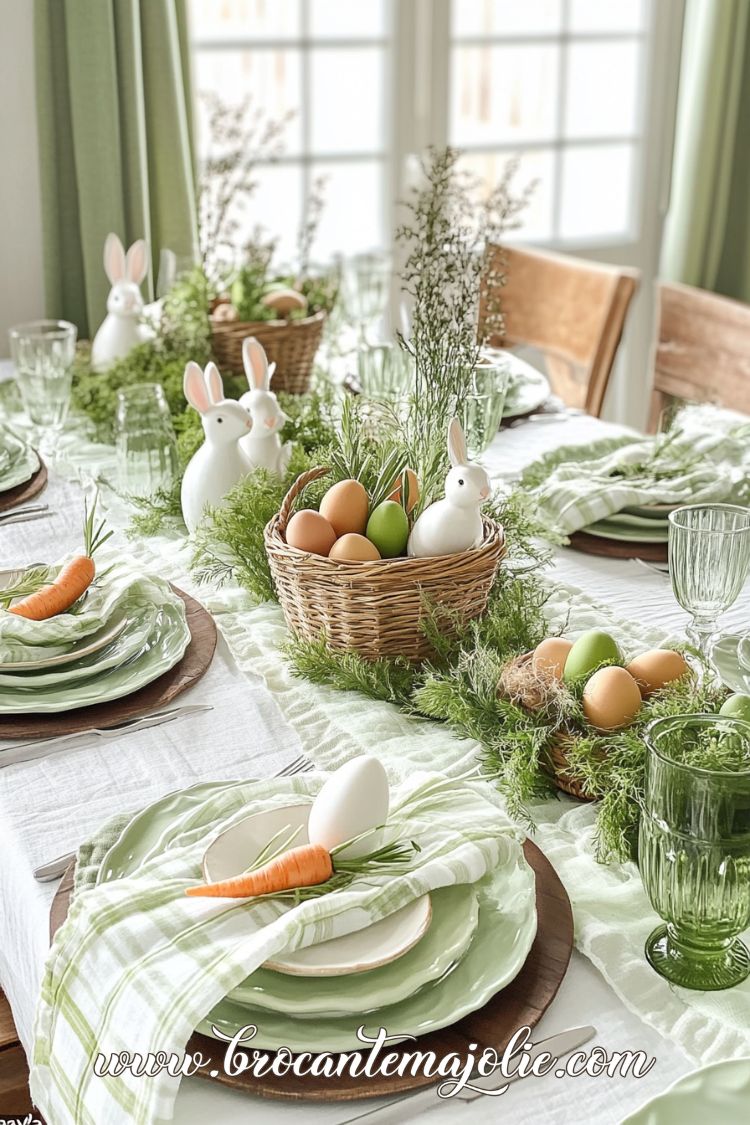 Elegant Easter Table Settings with Decorations That Impress Every Time - Brocante Ma Jolie