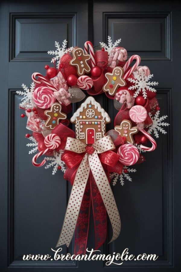 15 Christmas Wreaths Everyone Will Notice - Brocante Ma Jolie