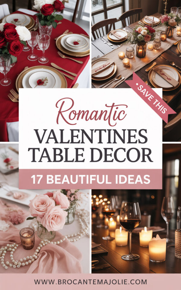 17 Elegant Valentines Table Decor Ideas for a Romantic Dinner ...