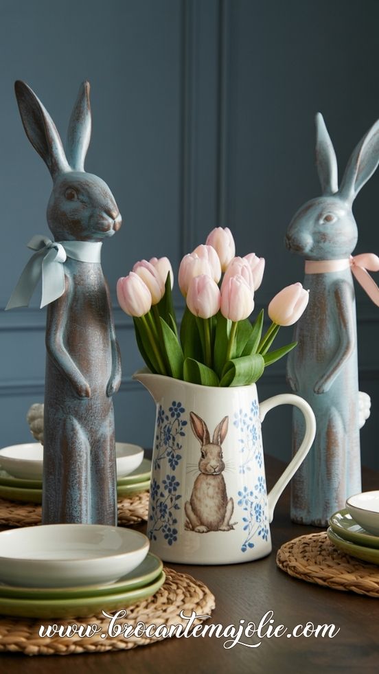 35 Vintage Easter Decorations for Collected Spring Vignettes - Brocante ...