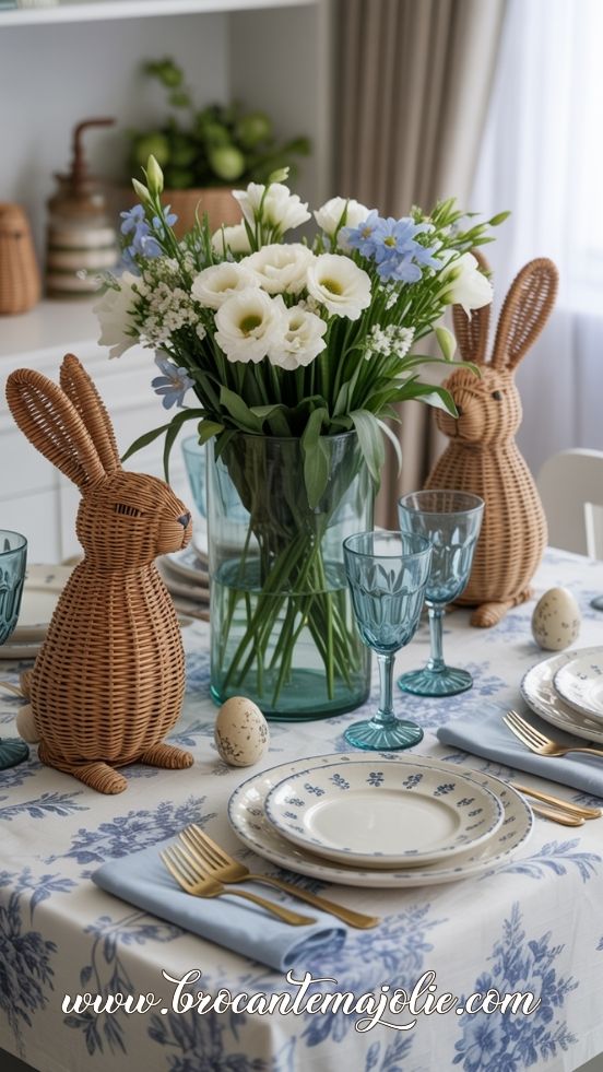Farmhouse Easter Decor Ideas for Tables, Mantels, and Porches ...