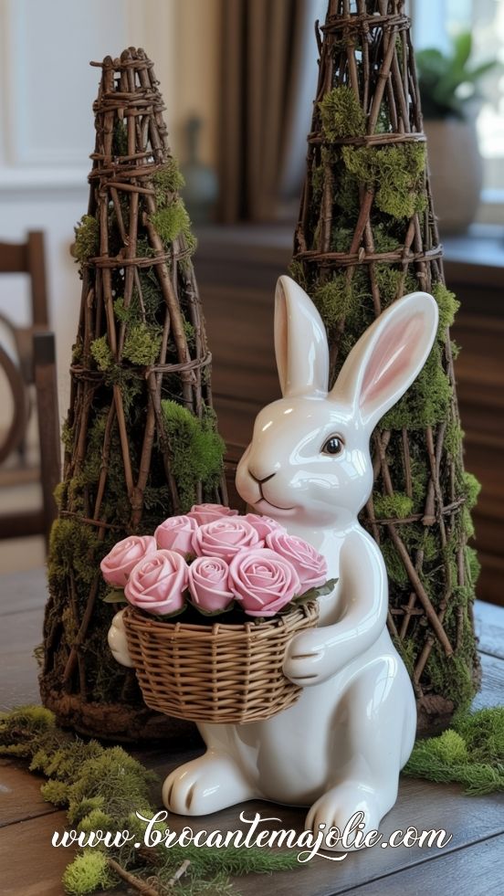 35 Vintage Easter Decorations for Collected Spring Vignettes - Brocante ...